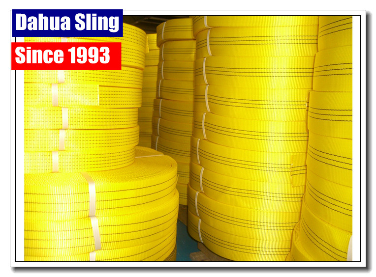 Long Polyester Webbing Belt , 25mm Webbing Strap 100ft / Roll Packing