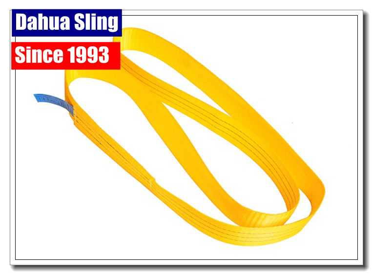 Eye And Eye 2 Ton Lifting Straps , Engine Lifting Straps 3000KG Working ...