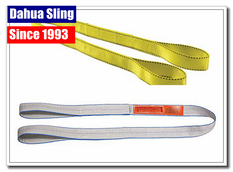 Tuff Edge Webbing Lifting Straps With Hooks , Industrial Lifting Slings ...