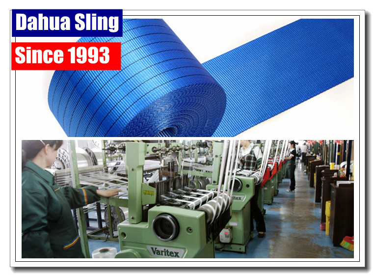 8 Ton High Strength Webbing Roll , Uv Resistant 50mm Webbing Straps
