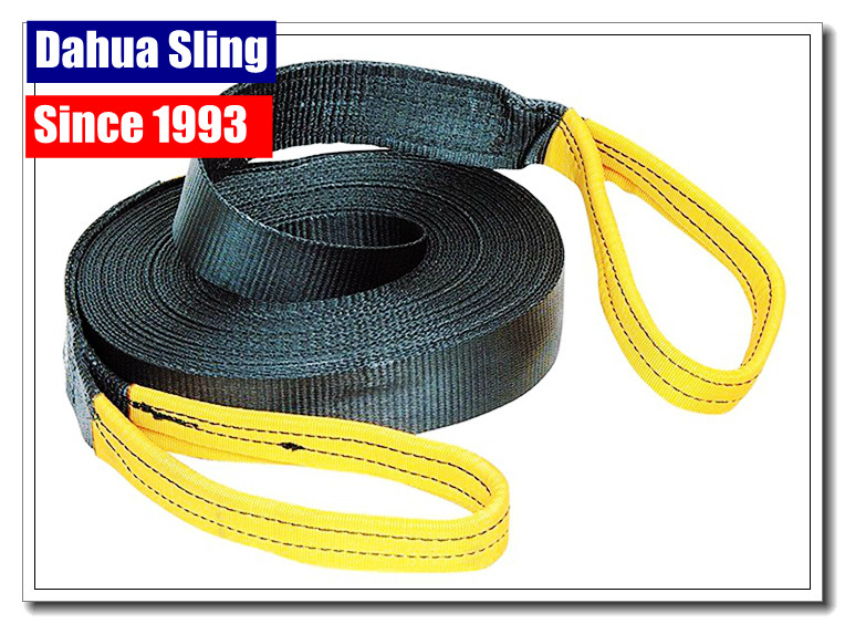 2" 12000 Lb Winch Webbing Strap With Snap Hook Appliance Moving Straps