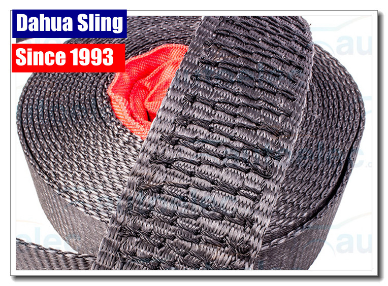 4x4 Tree Protector Winch Extension Strap 5000 Kg 25mm - 100mm Width